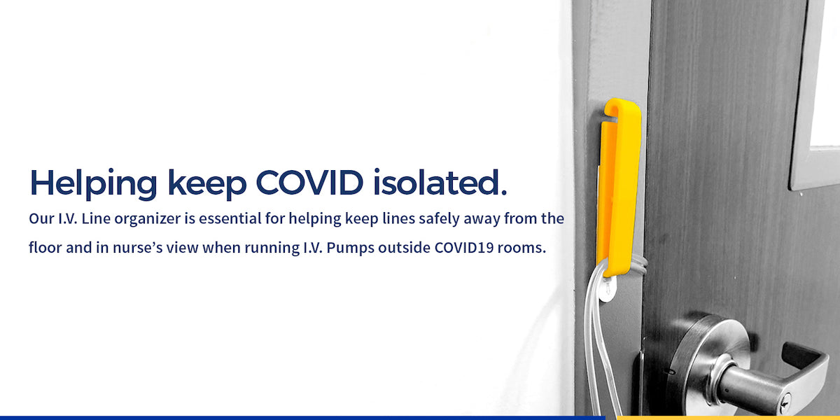 iLine IV line organizers designed by nurses to improve patient bedside ...