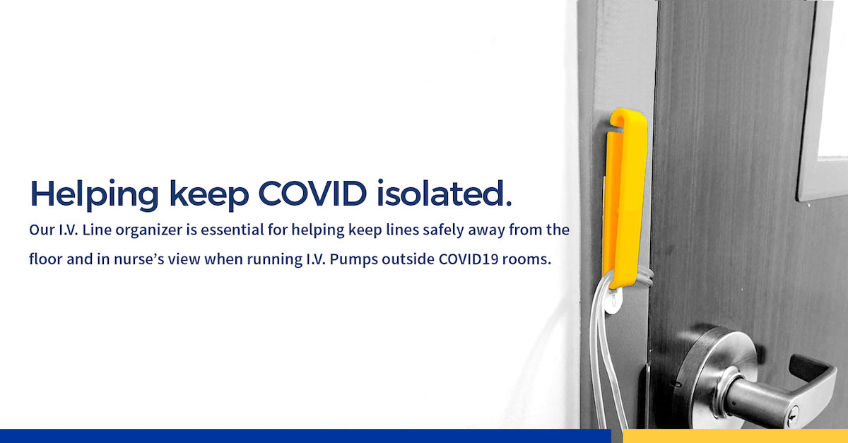 iLine IV line organizers designed by nurses to improve patient bedside ...